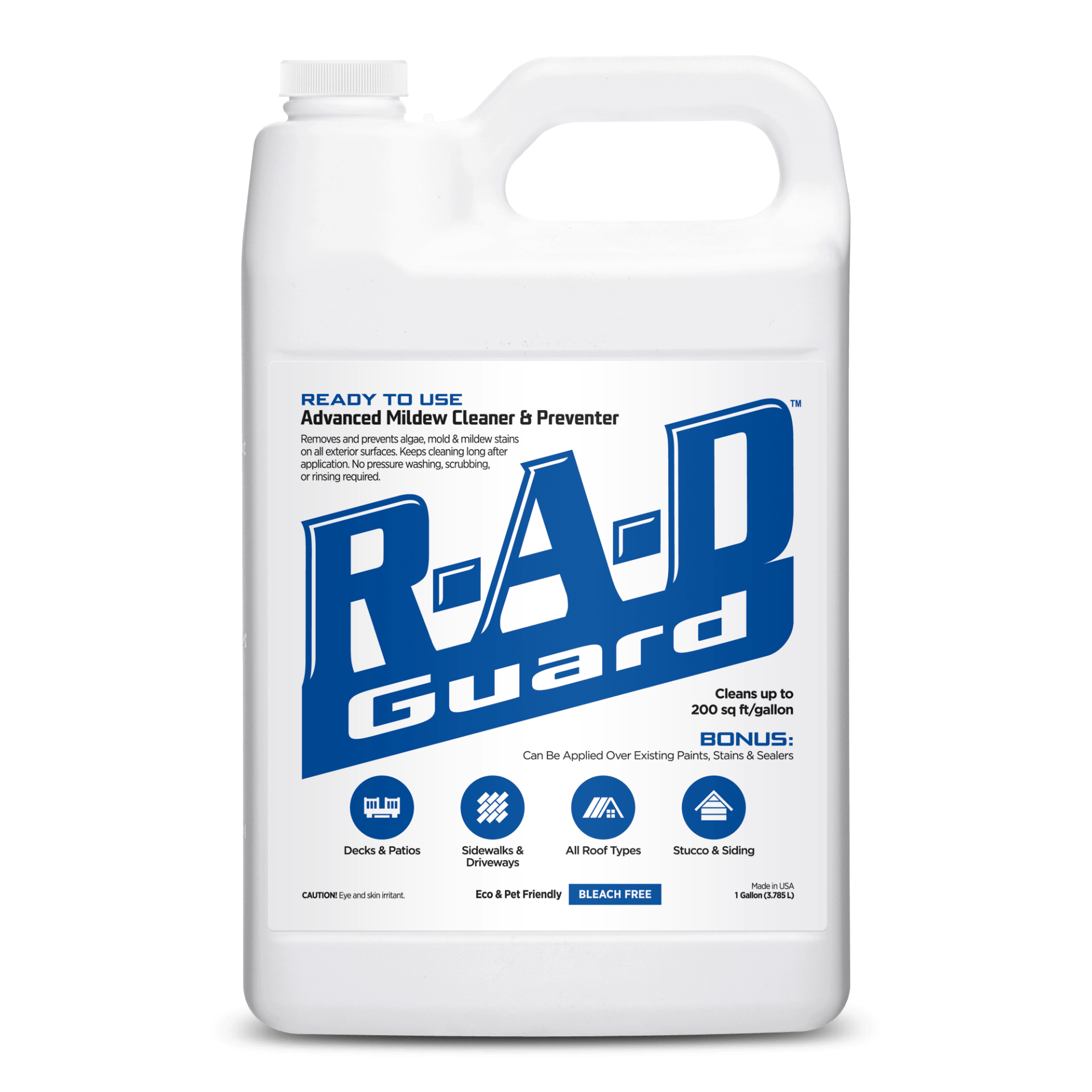 RAD Guard Mildew Cleaner & Preventer Review | Exterior Wood & Decks